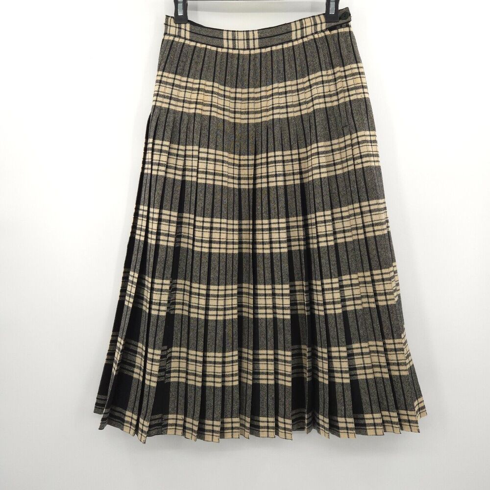 Pendleton Vintage 50s Turnabout Skirt Reversible Flan… - Gem